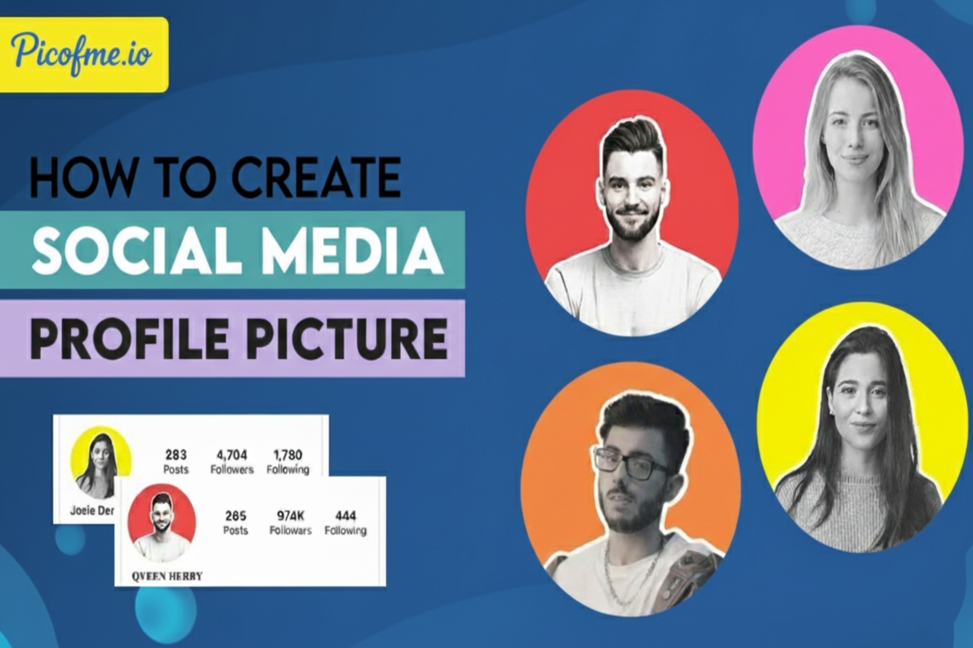 How to Create AI Profile Pictures Using Picofme.io